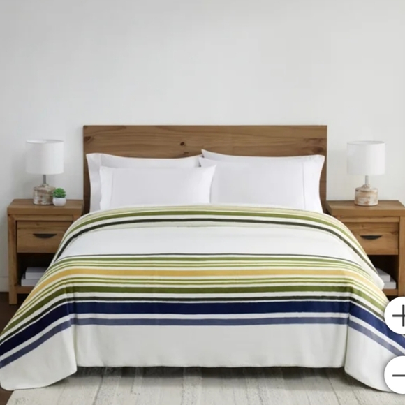 Pendleton | Bedding | Pendleton Plush Blanket Pinto Basin New Queen ...